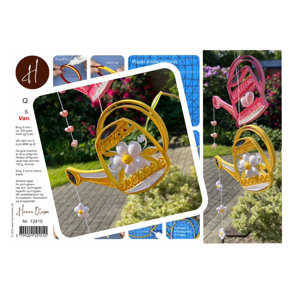 Hannes Quilling Anleitung "Gießkanne" - Hobbyland - Rauchmann
