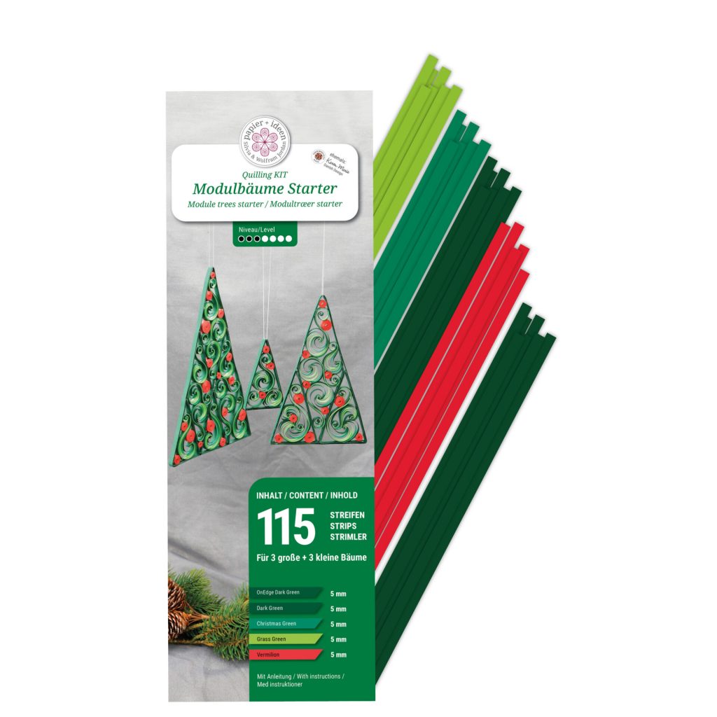 Quilling Starterkit - Modulbäume - Hobbyland - Rauchmann
